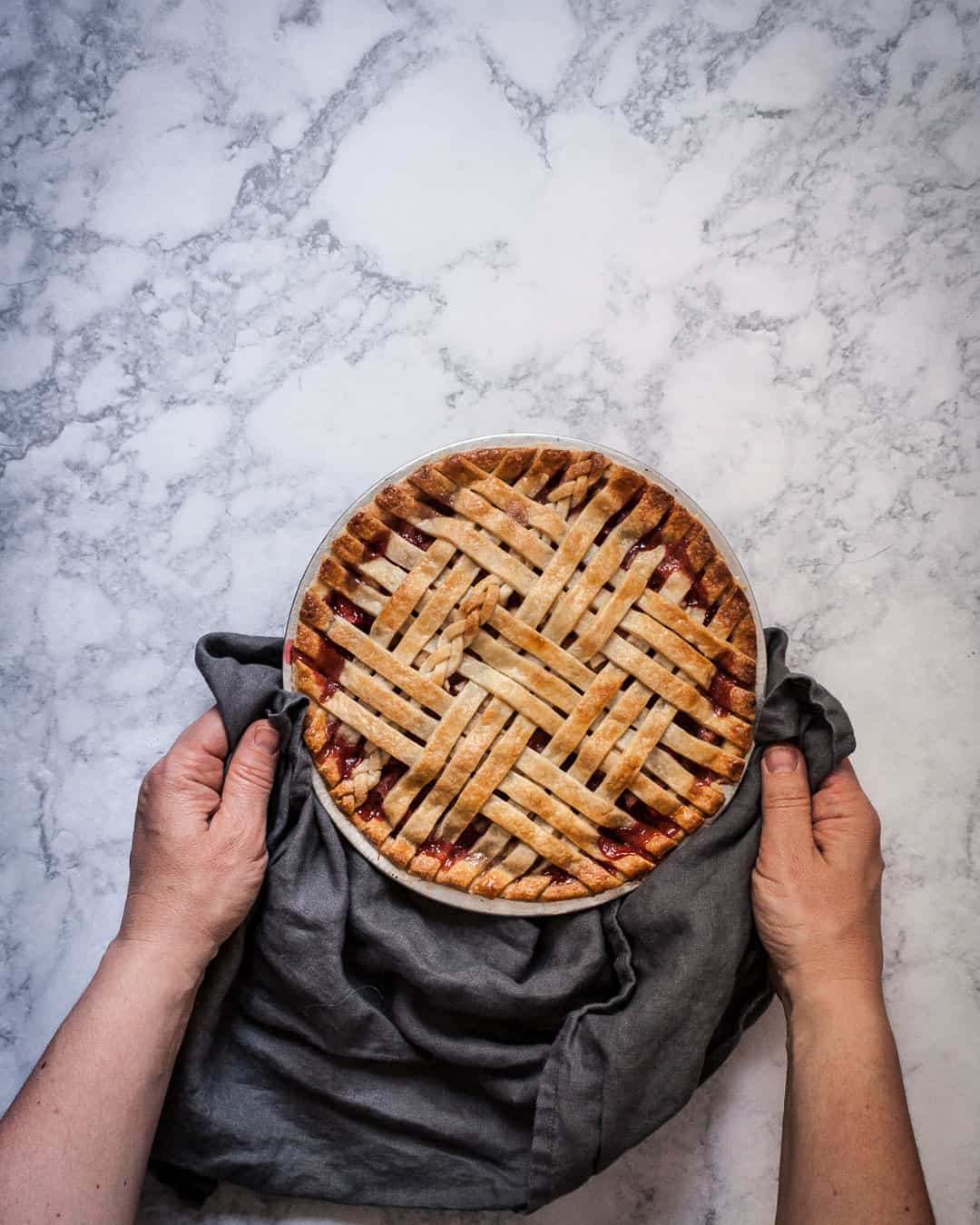 How to Make Lattice Pie Crust - The Floured Table