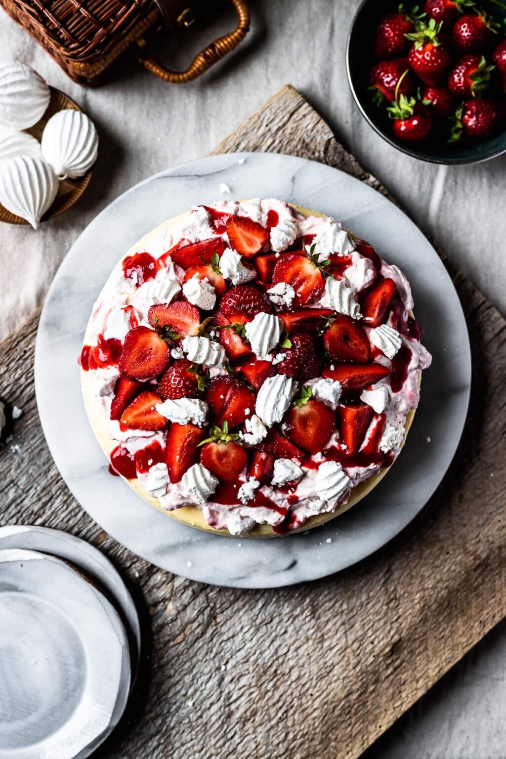 Eton Mess Cheesecake - The Floured Table | Make Ahead Tips