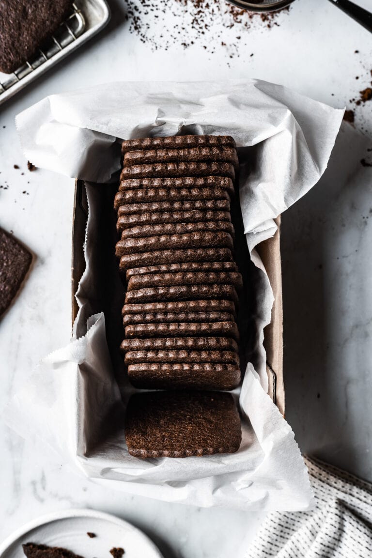 Chocolate Wafer Cookies - The Floured Table