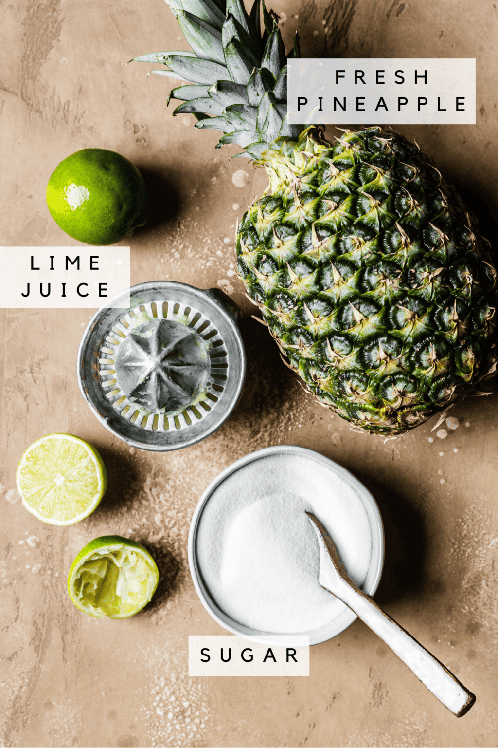 Fresh Pineapple Jam - The Floured Table | Freezer Jam, No Pectin