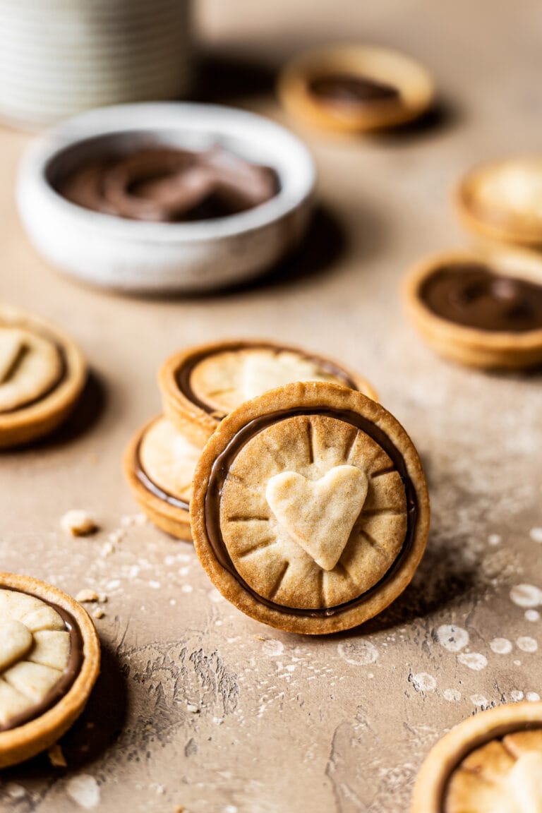 Nutella Biscuits - The Floured Table | Easy homemade recipe