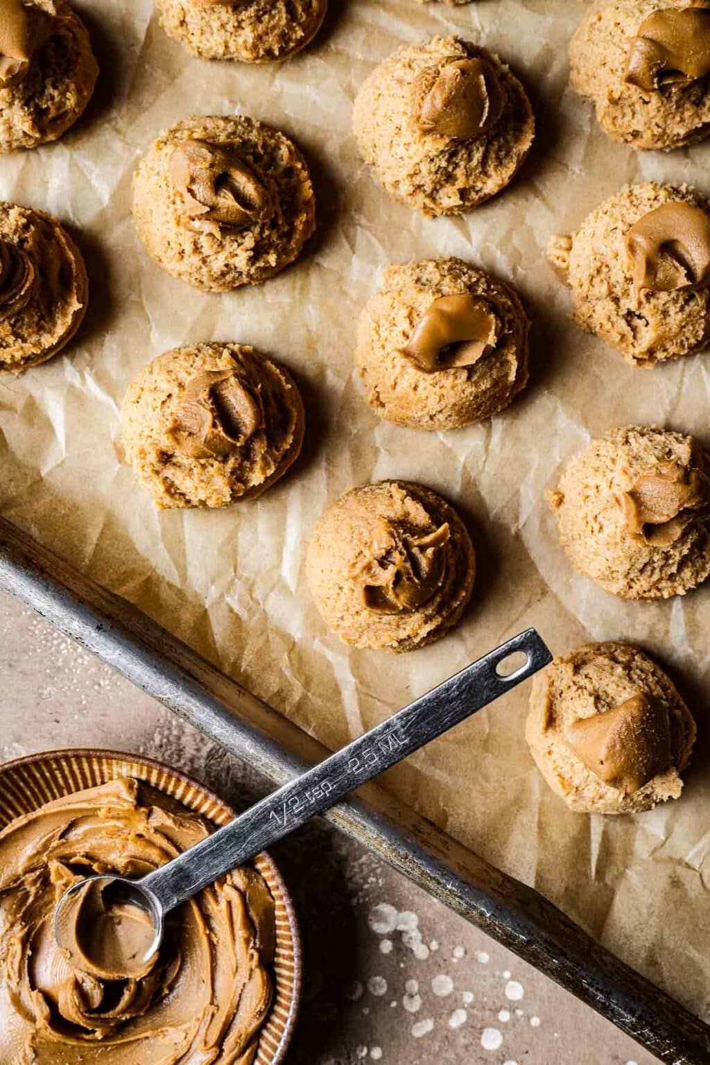 Cookie Butter Cookies (Made With Biscoff Spread) - The Floured Table